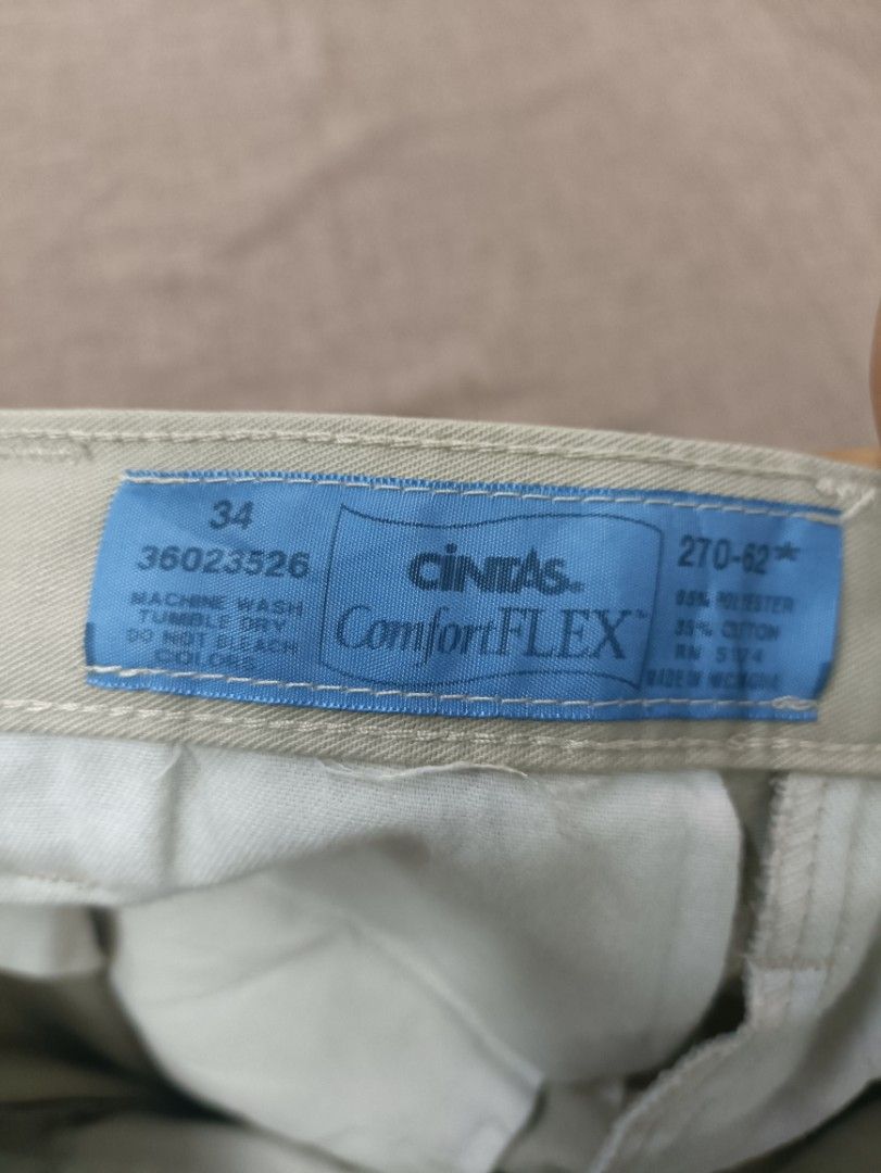 Cintas Cargo Pant, Men's Fashion, Bottoms, Trousers on Carousell