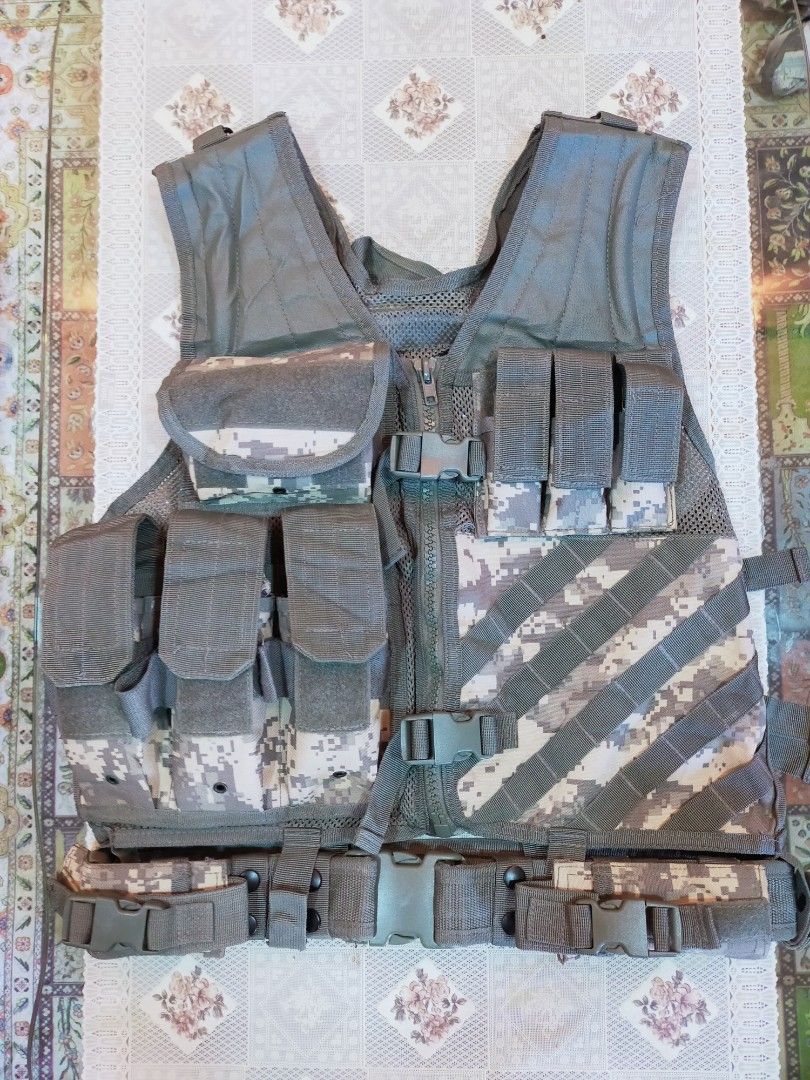 Combat Cross Draw Tactical Vest, Men's Fashion, Tops & Sets, Vests on ...