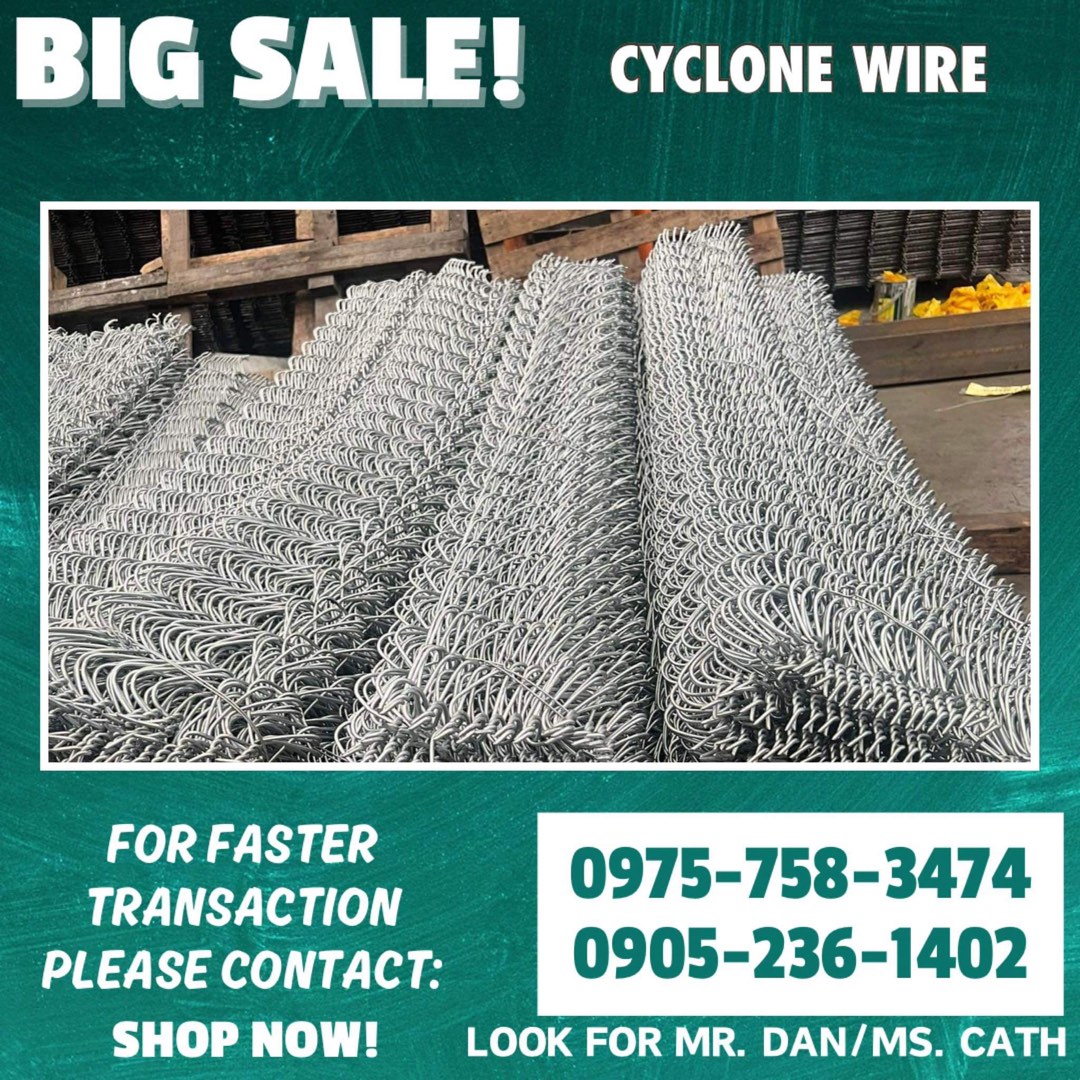 Cyclone wire, Commercial & Industrial, Industrial Equipment on Carousell