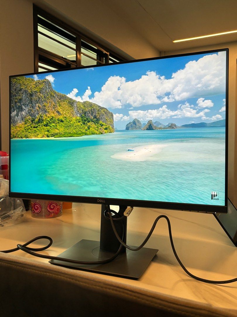 DELL P2719H 27" inch FHD IPS Monitor Height Swivel Rotate Landscape ...