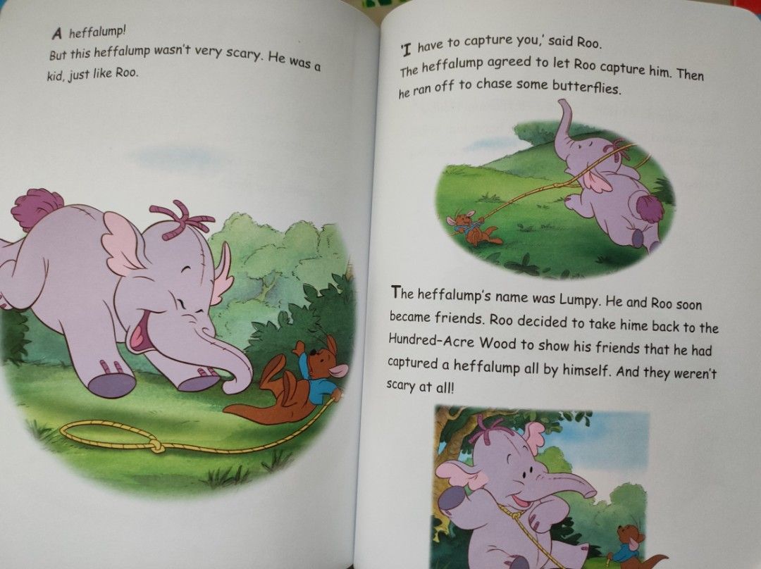 Disney story book: Bambi, Heffalump, chicken little, finding nemo, the ...