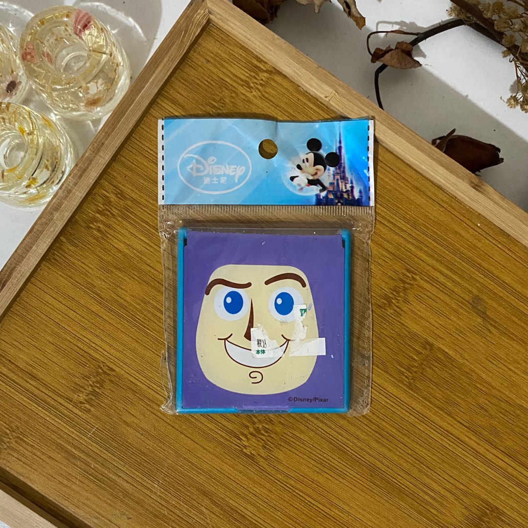 Disney Toy Story Buzz Lightyear Face Mini Compact Mirror, Women's ...