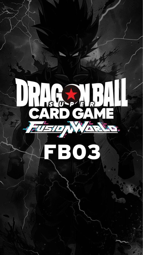 Dragon Ball Super TCG: Fusion World 03 Booster Box (FB03) (Pre-Order ...