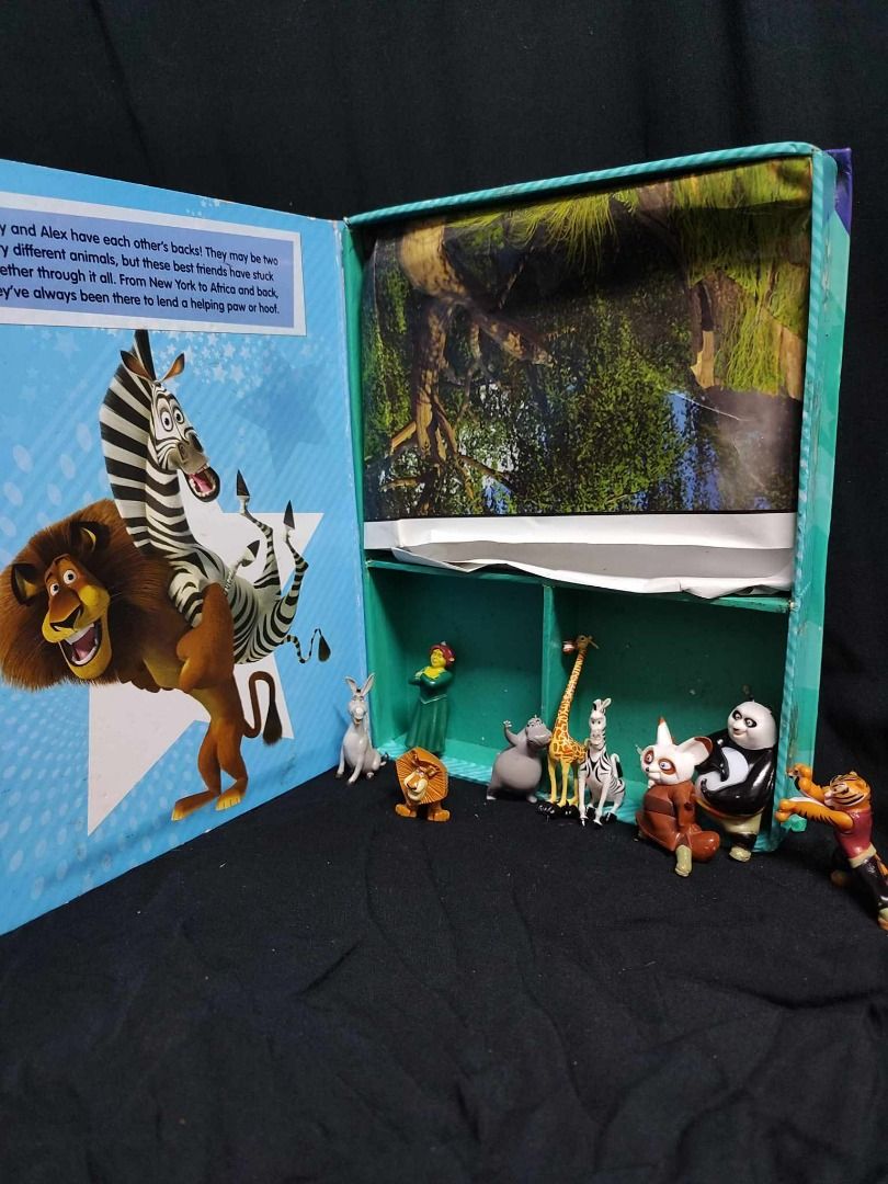 Dreamworks' All Stars Busy Book, Hobbies & Toys, Toys & Games on Carousell