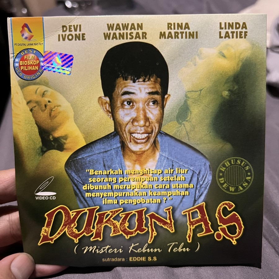 DUKUN AS MISTERI KEBUN TEBU A.S 1997, Musik & Media, CD, DVD & Lainnya ...