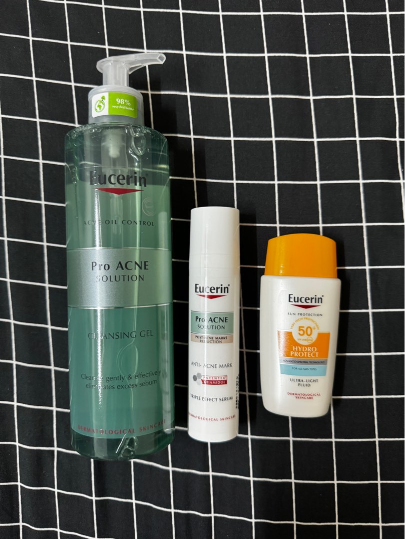 Eucerin Skincare Set, Beauty & Personal Care, Face, Face Care on Carousell