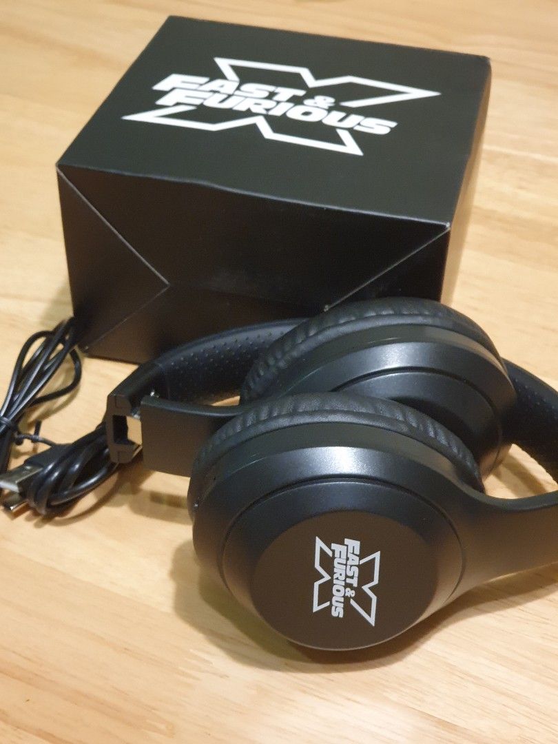 Fast & Furious X Official Merchandise Wireless Headphone, Audio ...