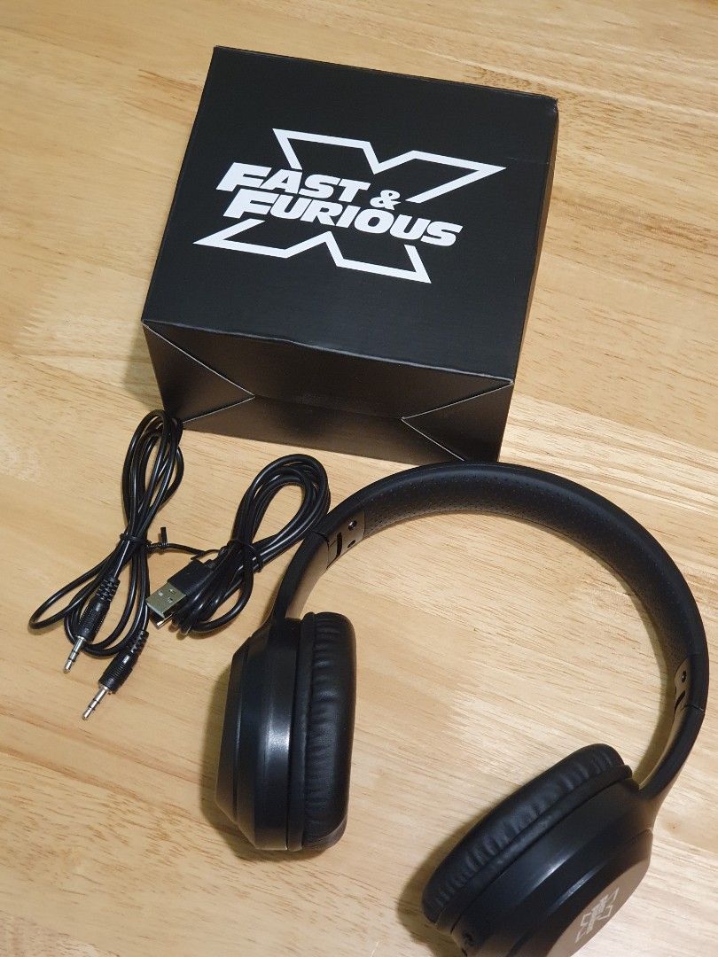 Fast & Furious X Official Merchandise Wireless Headphone, Audio ...