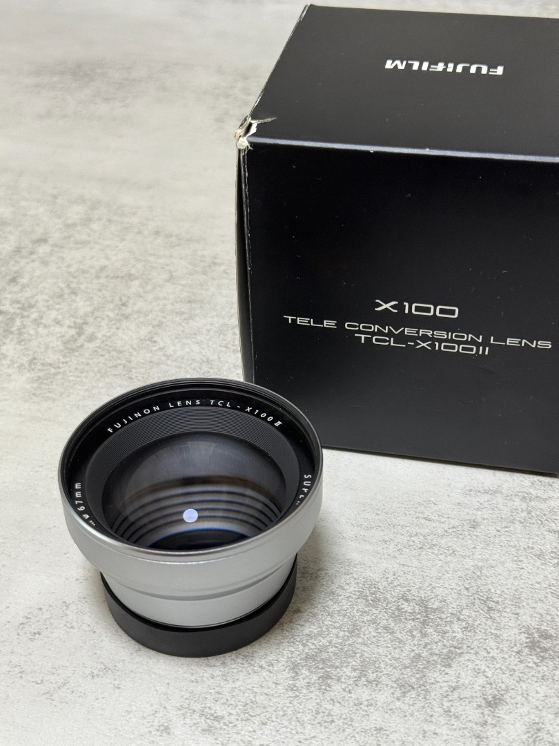 FUJIFILM X100 Tele Conversion Lens TCL-X100II, 攝影器材, 鏡頭及裝備 - Carousell