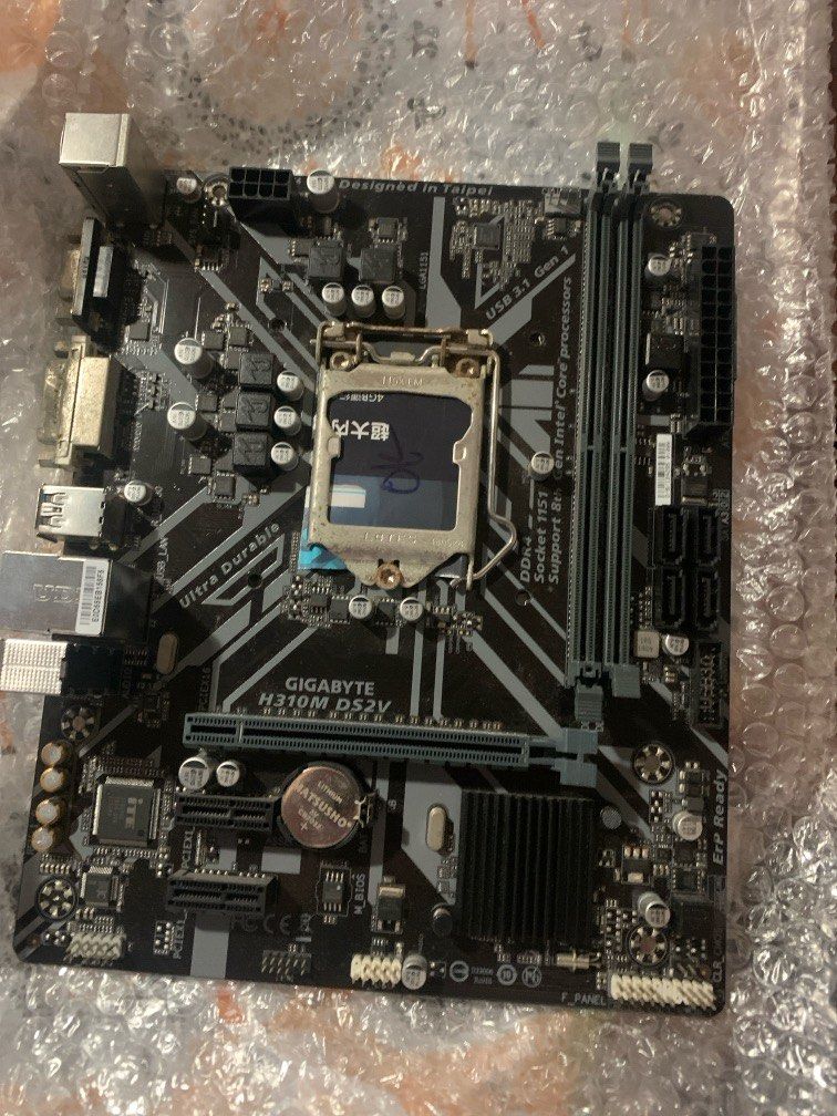 Gigabyte H310m DS2V LGA1151 DDR4底板motherboard , 電腦＆科技, 桌上電腦 - Carousell