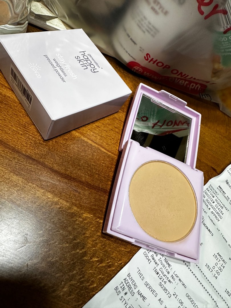 Happy Skin Weightless Pressed Powder, Beauty & Personal Care, Face ...