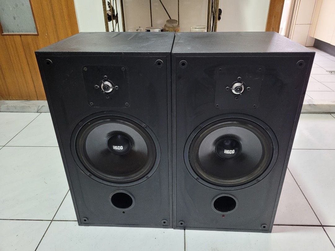 德國製HECO KX-220 二音路喇叭, 耳機及錄音音訊設備, Soundbar、揚聲器、藍牙喇叭、耳擴在旋轉拍賣