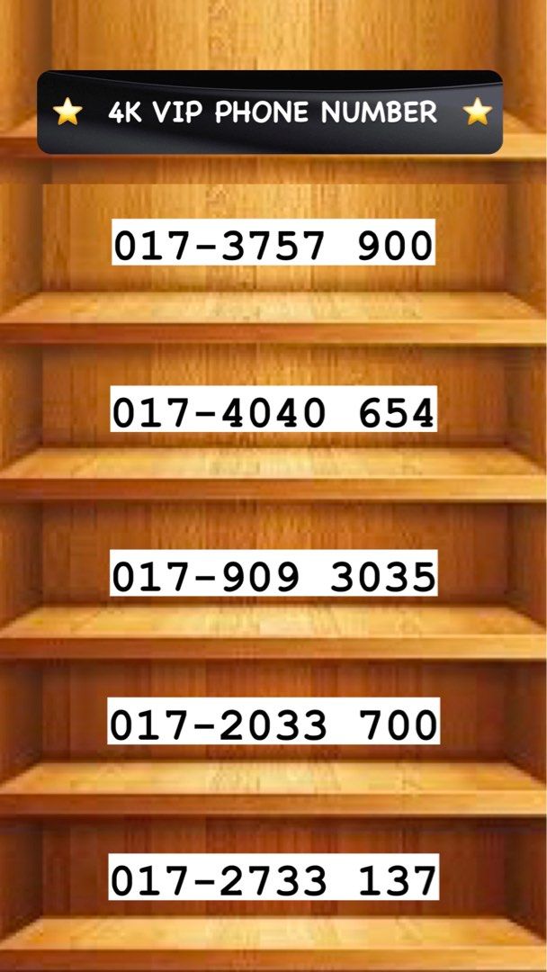 HOTLINK VIP NUMBER, Mobile Phones & Gadgets, Mobile & Gadget ...