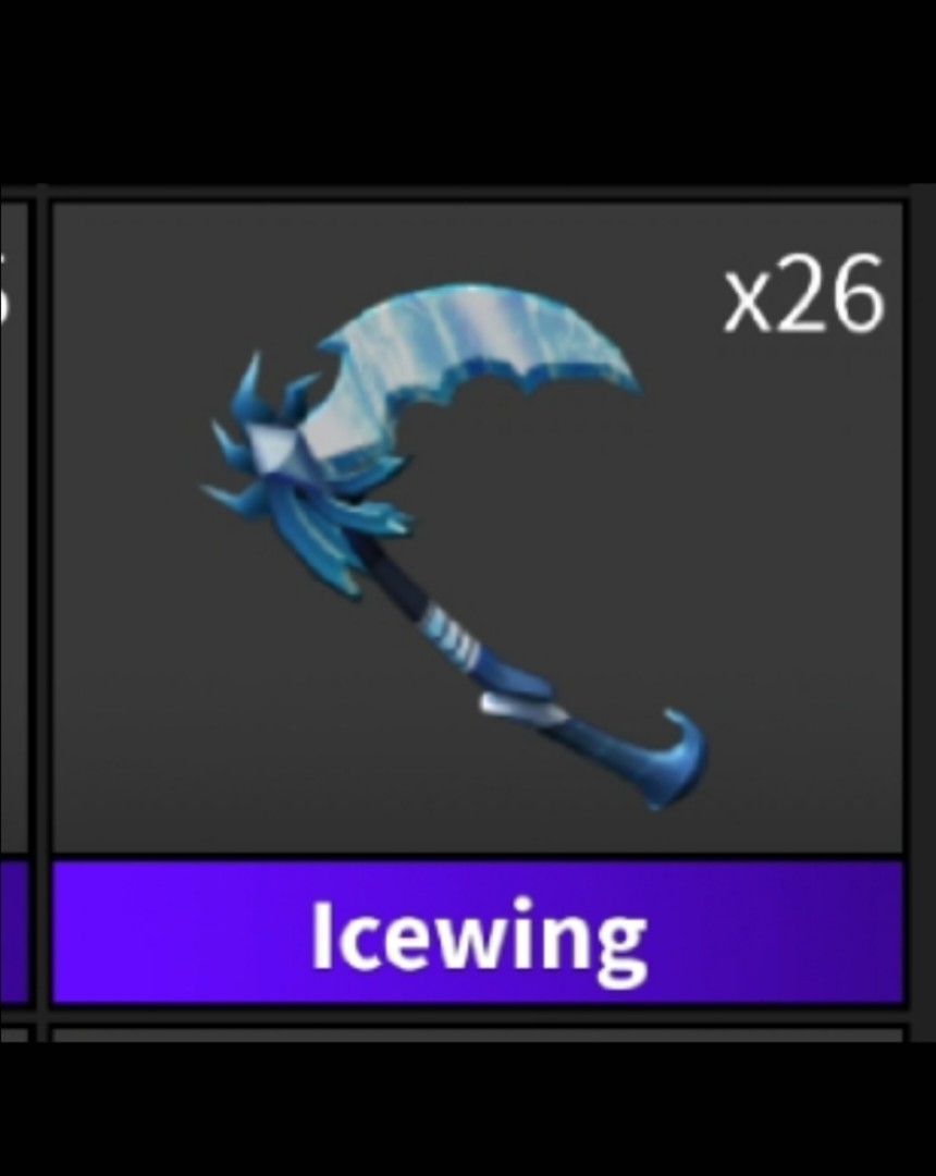 Ice Wing Ancient Godly | Roblox Murder Mystery 2 (MM2), Video Gaming ...