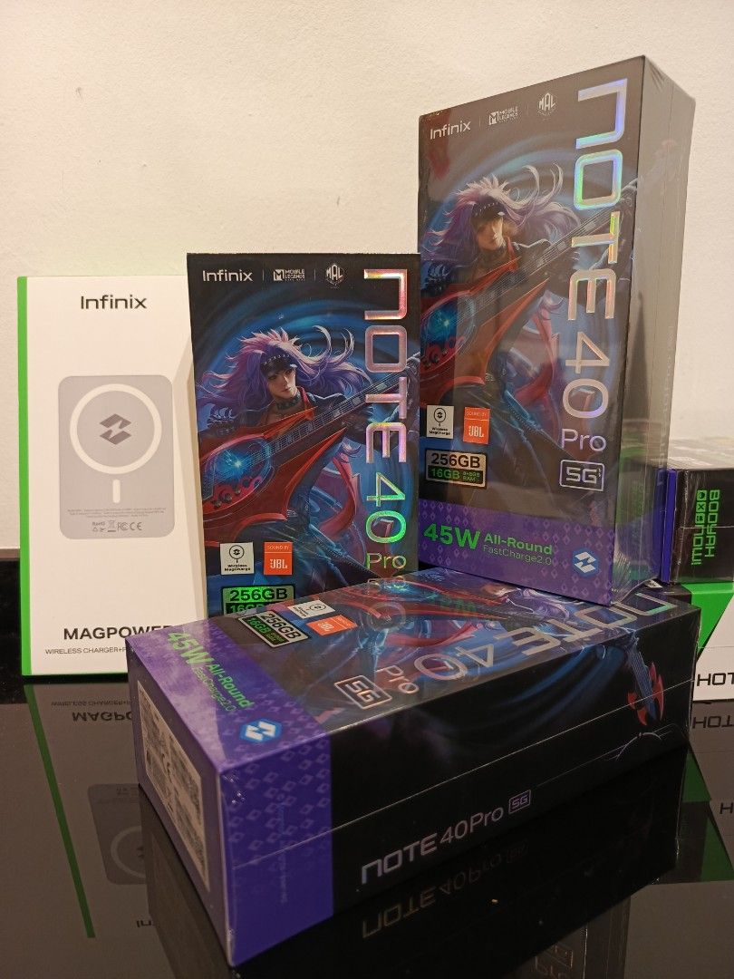 Infinix NOTE 40 Pro 5G Infinix Hot 40, Mobile Phones & Gadgets, Mobile ...