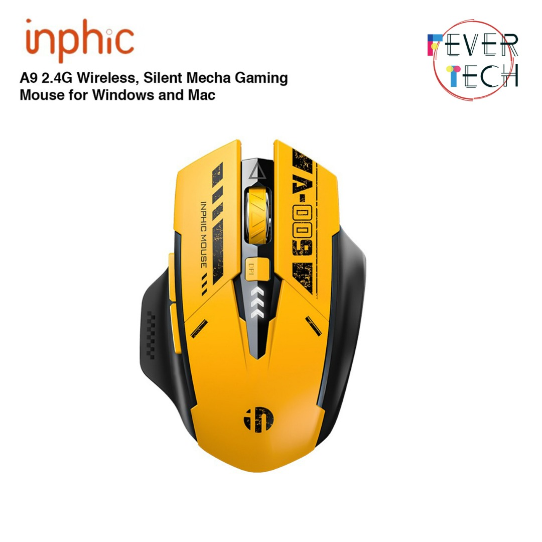 INPHIC A9 2.4G Wireless, Type-C Charging Port, Triple Mode 4.0/5.0 ...