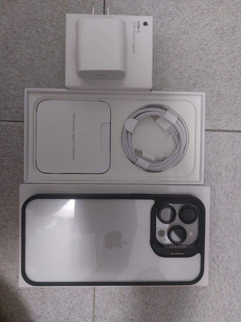 iPhone 15 Promax white titanium, Mobile Phones & Gadgets, Mobile Phones ...