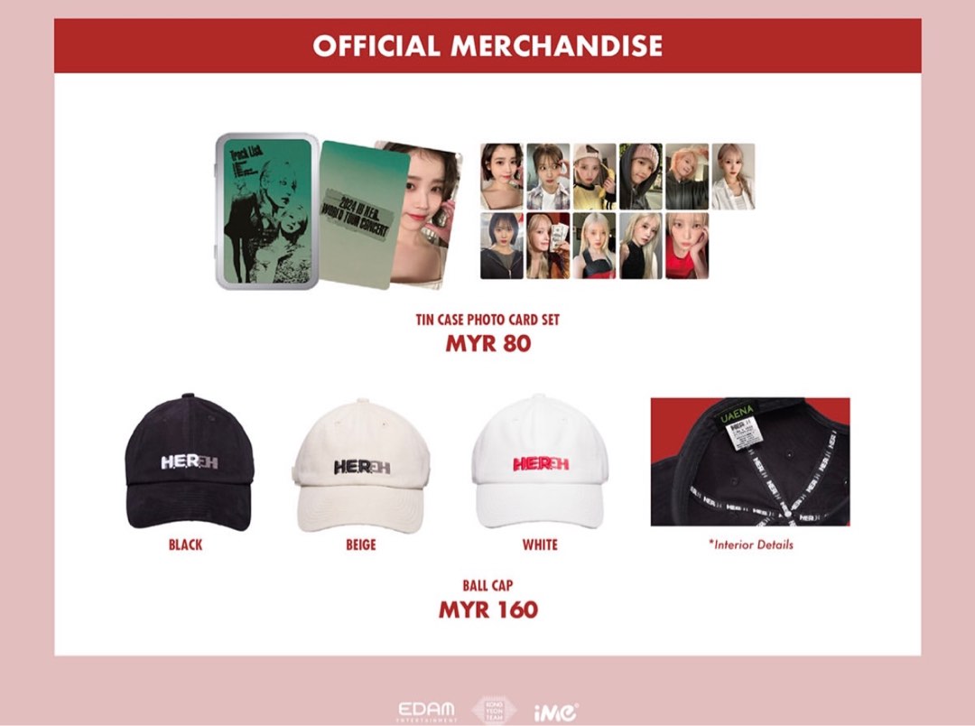 IU merchandise HTB, Hobbies & Toys, Memorabilia & Collectibles, K-Wave ...