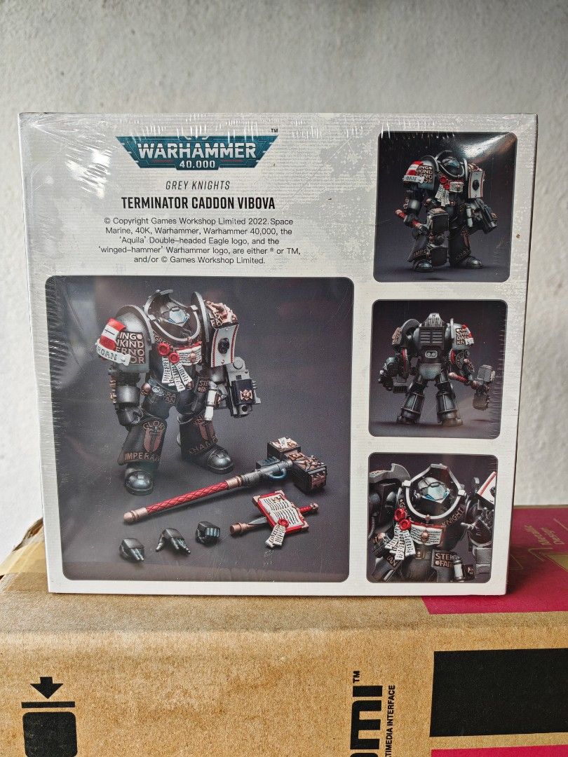 Joytoy X Warhammer 40,000 1/18 Grey Knights Terminator Caddon Vibova, Hobbies & Toys, Toys ...