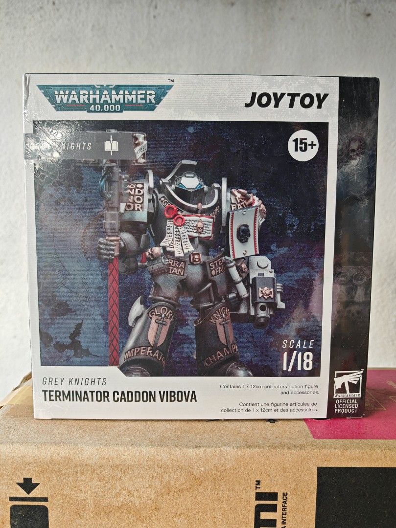 Joytoy X Warhammer 40,000 1/18 Grey Knights Terminator Caddon Vibova, Hobbies & Toys, Toys ...