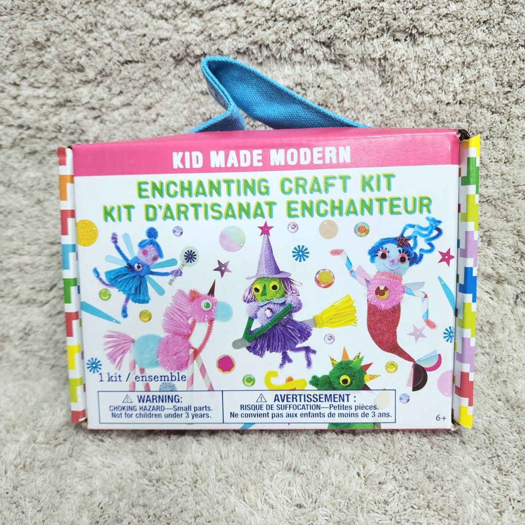 Kid made modern Art enchanting handmade craft kit set, Hobbies & Toys ...