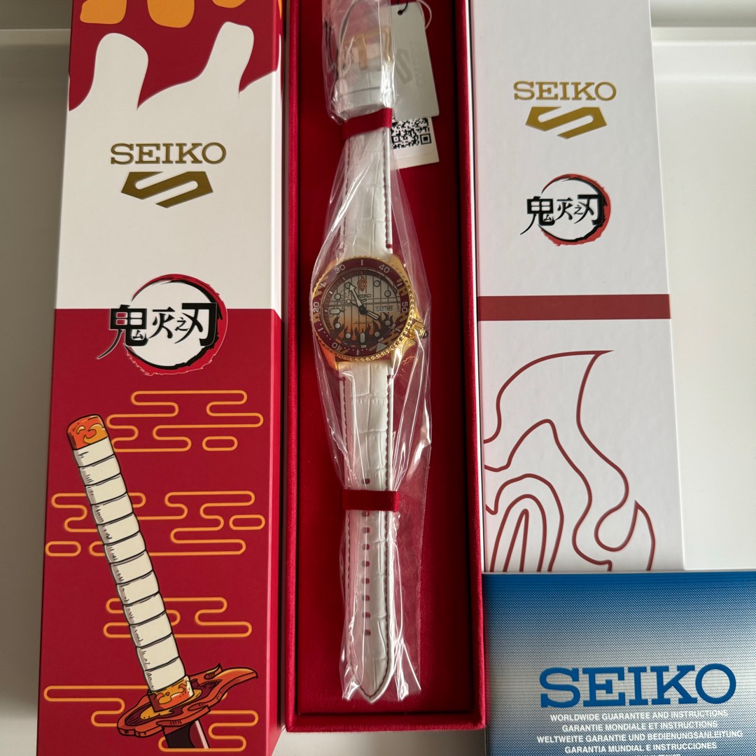 (LIMITED EDITION) Seiko 5 Demon Slayer, Men's Fashion, Watches ...