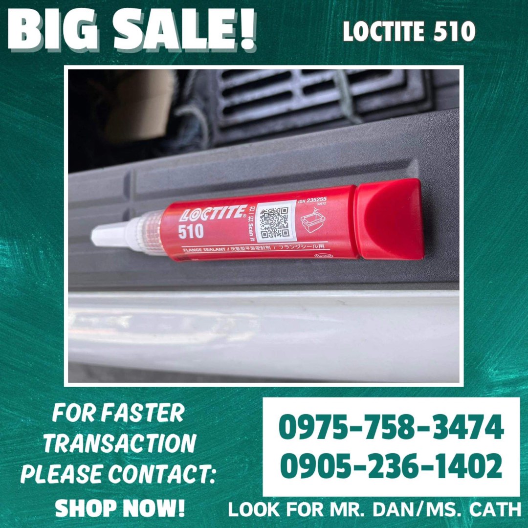 Loctite, Commercial & Industrial, Industrial Equipment on Carousell