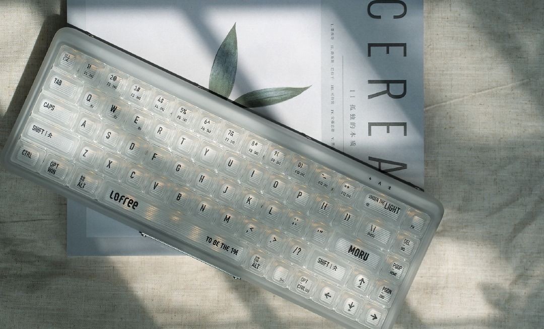 LOFREE 1% TRANSPARENT KEYBOARD, Computers & Tech, Parts & Accessories ...