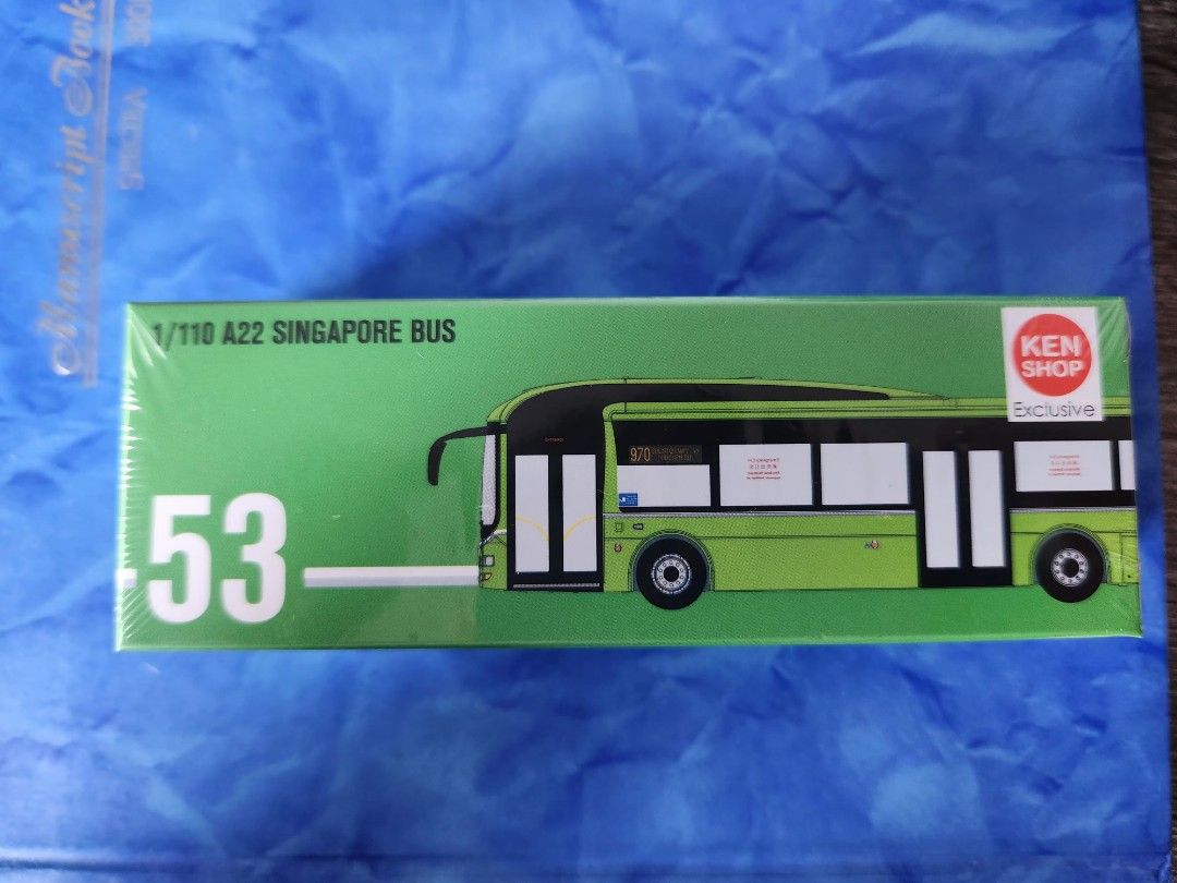 1:110 Singapore MAN A22 (lush green livery) Service 970, Hobbies & Toys ...