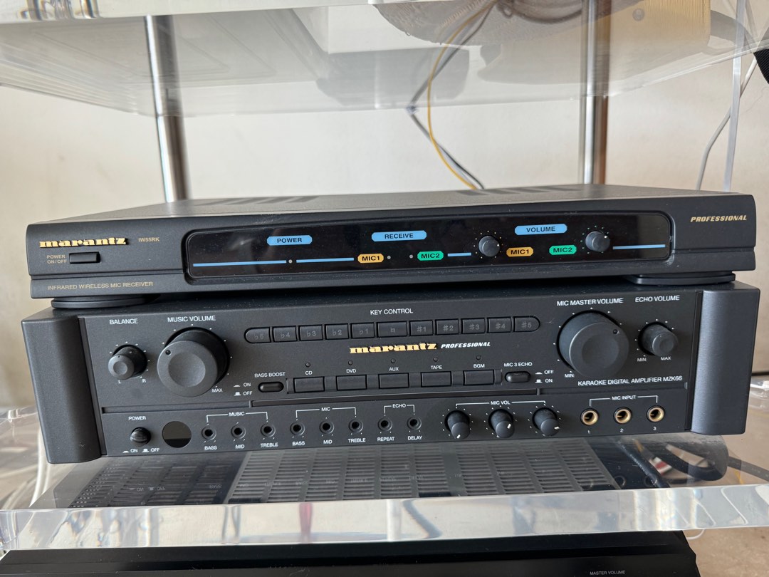 Marantz Professional MZK66 Karaoke Digital Amplifier and 2 (one pair ...