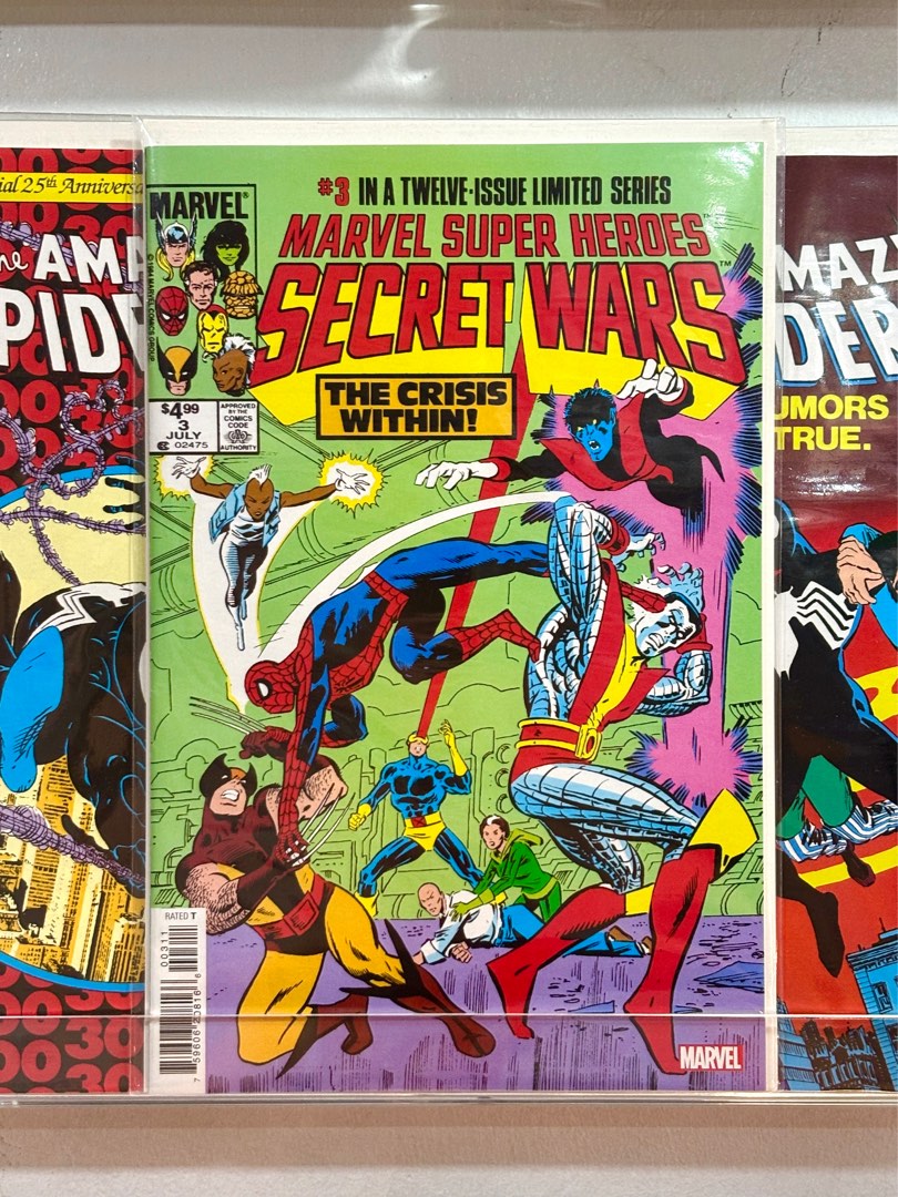 Marvel Secret Wars #3 Facsimile Edition, Hobbies & Toys, Books ...