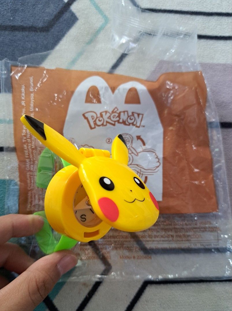 McDonalds McDo Happy Meal Pokemon Pikachu Compass Toys 2022, Hobbies ...