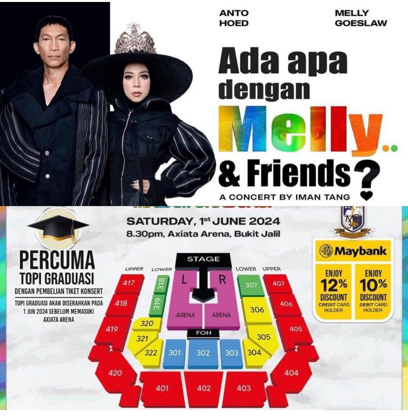 Melly Goeslaw - Ada Apa Dengan Melly, Tickets & Vouchers, Event Tickets ...