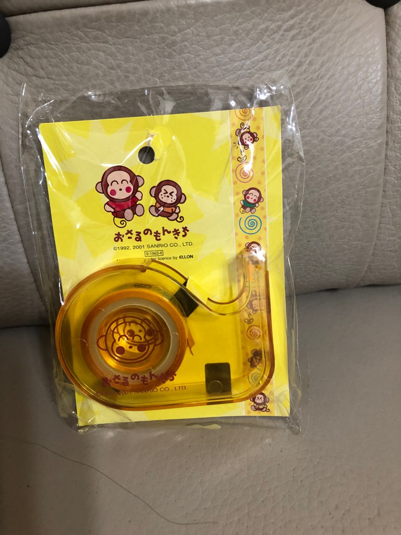 Monkichi 膠紙座連膠紙, 興趣及遊戲, 收藏品及紀念品, 明星周邊 - Carousell