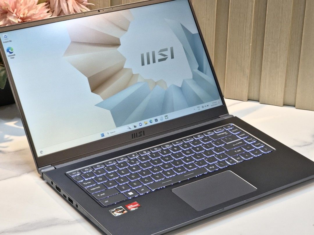 Msi Modern 15 A5M RYZEN 5 5500U 16GB RAM 512GB SSD FHD 15.6 INCH IPS ...