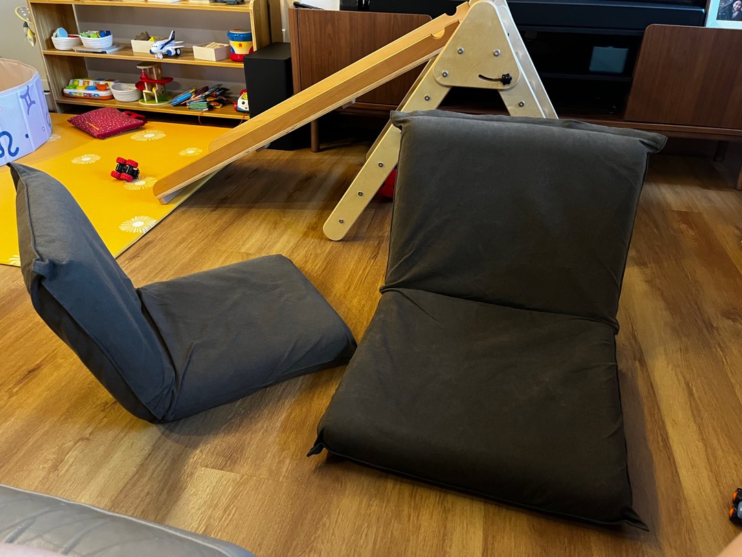 Muji Floor Seats, Furniture & Home Living, Furniture, Chairs on Carousell