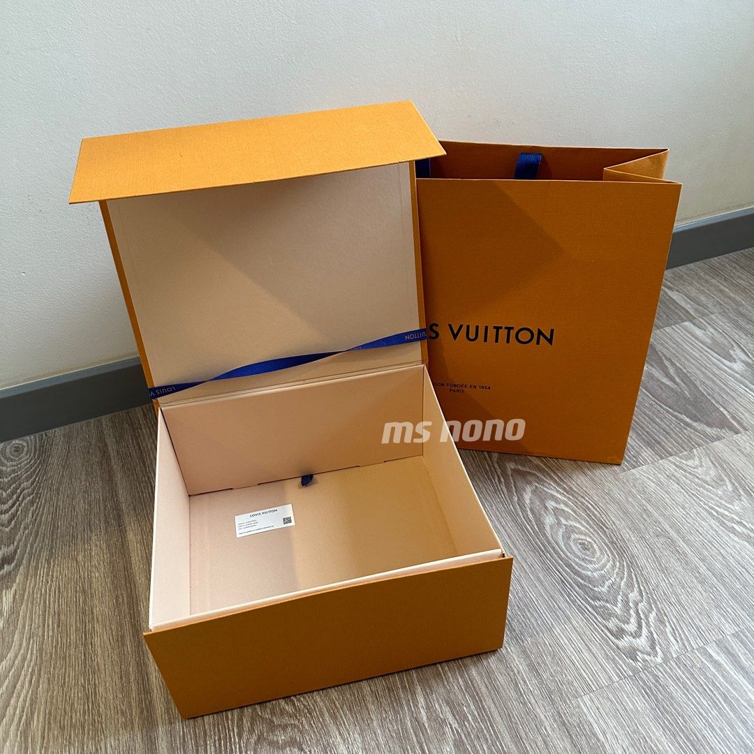 Original LV box + paper, Women's Fashion, Activewear on Carousell