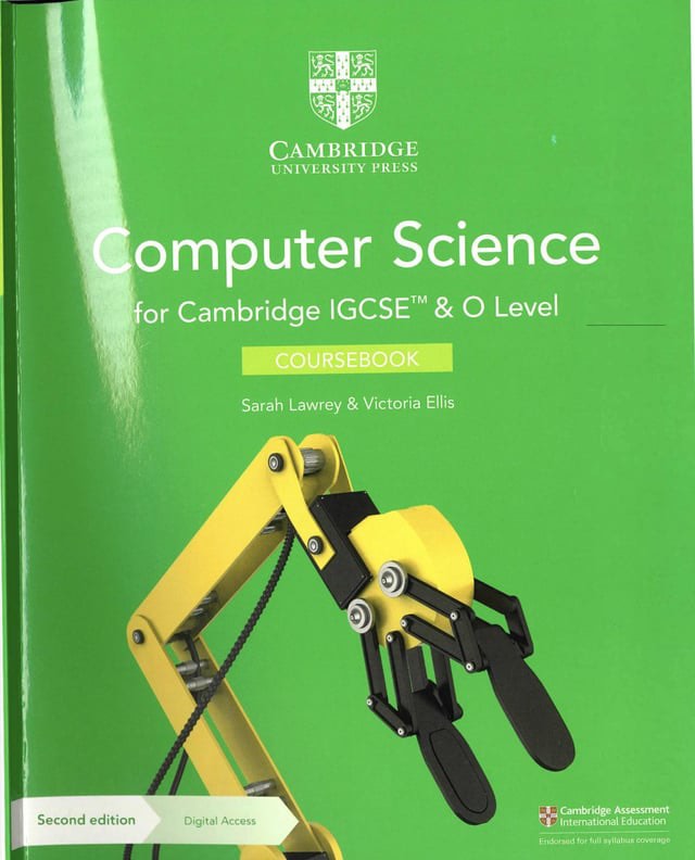 PDF Computer Science IGCSE Textbook, Hobbies & Toys, Books & Magazines, Textbooks on Carousell