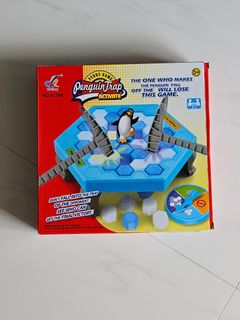 Ice Breaker Penguin Toy Block Hammer Trap Family Board Game Puzzle ...