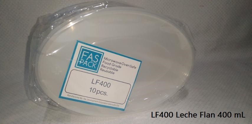 Plastic Microwaveable Container - Leche Flan Container - LF400 Leche ...