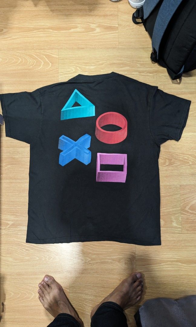 PlayStation Graphic Tee PS1 PS2 PS3 PS4, Men's Fashion, Tops & Sets ...