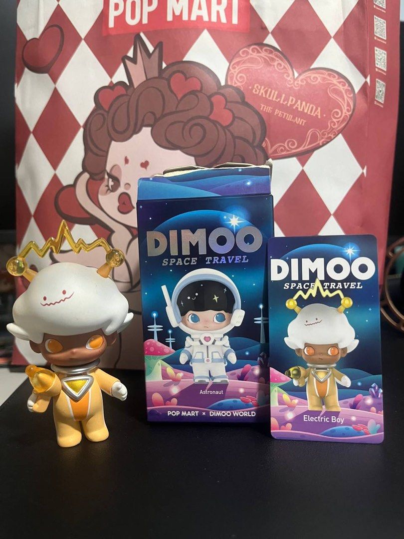 Popmart Dimoo Space Travel, Hobbies & Toys, Toys & Games on Carousell