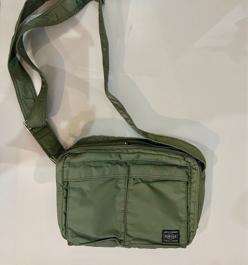 Porter tanker Mini, Fesyen Pria, Tas & Dompet , Tas Selempang di Carousell