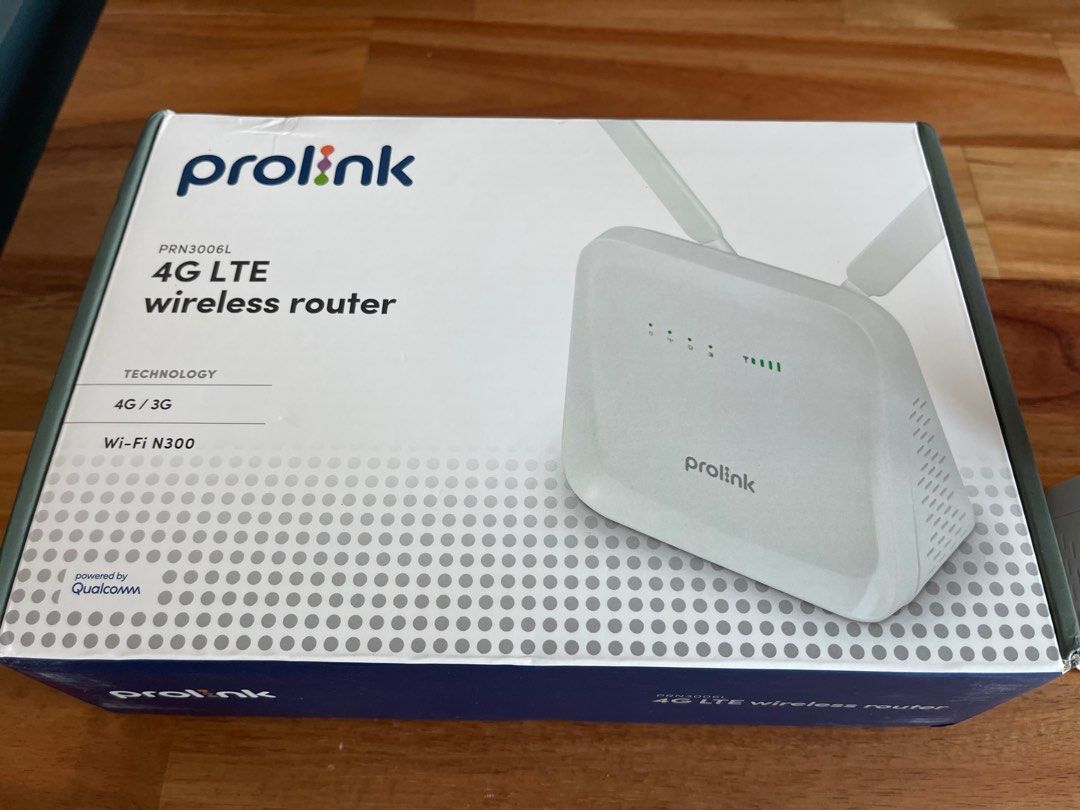 Prolink 4G LTE Wifi Router, Computers & Tech, Parts & Accessories ...