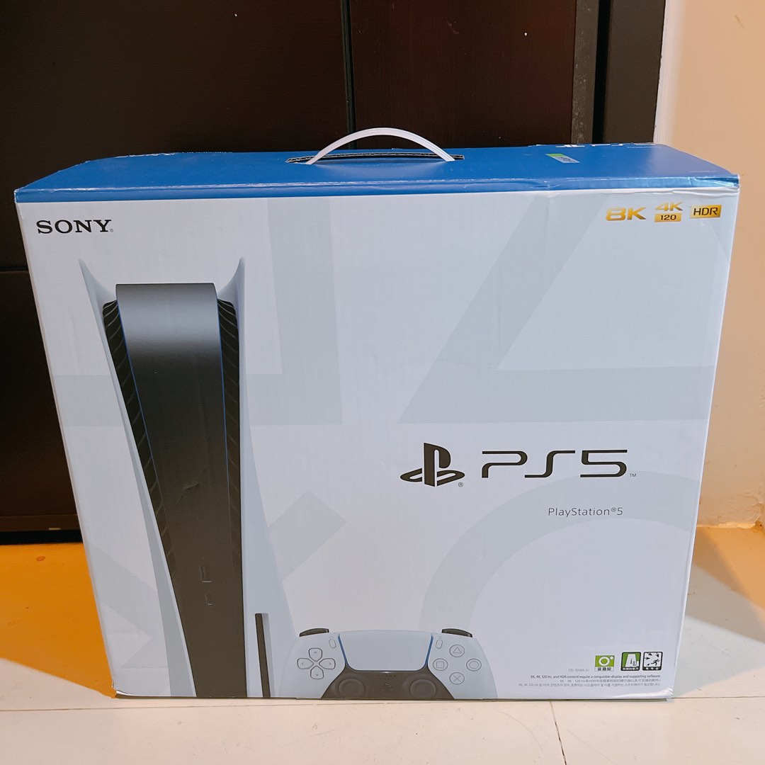 PS5 光碟版 CFI-1018A 台版 [042604], 電玩遊戲相關, 電玩主機, PlayStation在旋轉拍賣