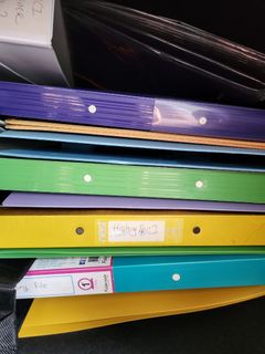 east spring secondary school files (ring and thin), Hobbies & Toys ...