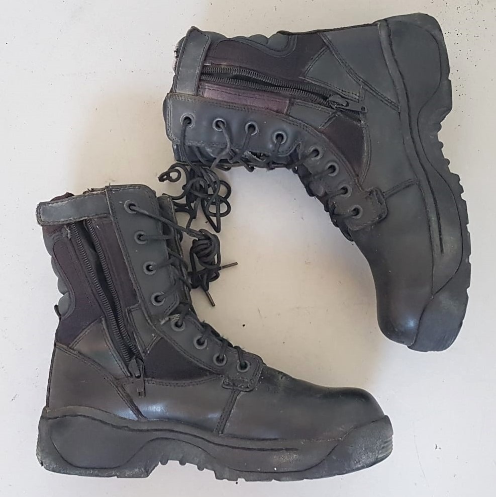 SAF Combat Boots, FRONTIER Designer Boots, US 8, Professional 8 inches ...