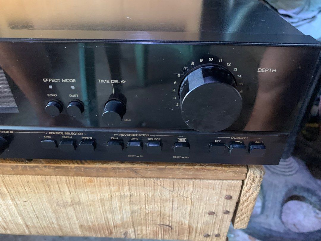 SANSUI REVERBERATION AMPLIFIER RA-1000 AC 120/220/240 VOLTS 50/60 HZ 15 WATTS MADE IN JAPAN ...