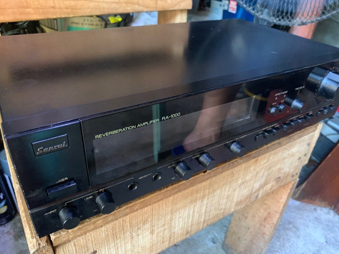 SANSUI REVERBERATION AMPLIFIER RA-1000 AC 120/220/240 VOLTS 50/60 HZ 15 ...