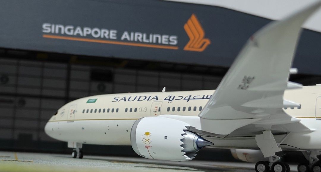 Saudia Arabia B787-9 75th anniversary Scale 1:200, Hobbies & Toys ...